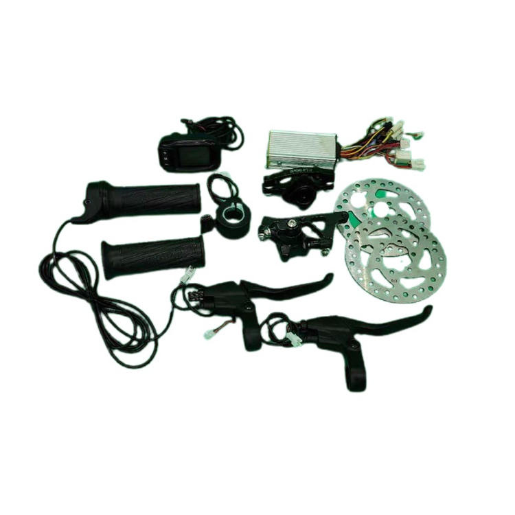 DGWZ 12 Inch Electric Bike Conversion Kit - 500W Brushless Motor