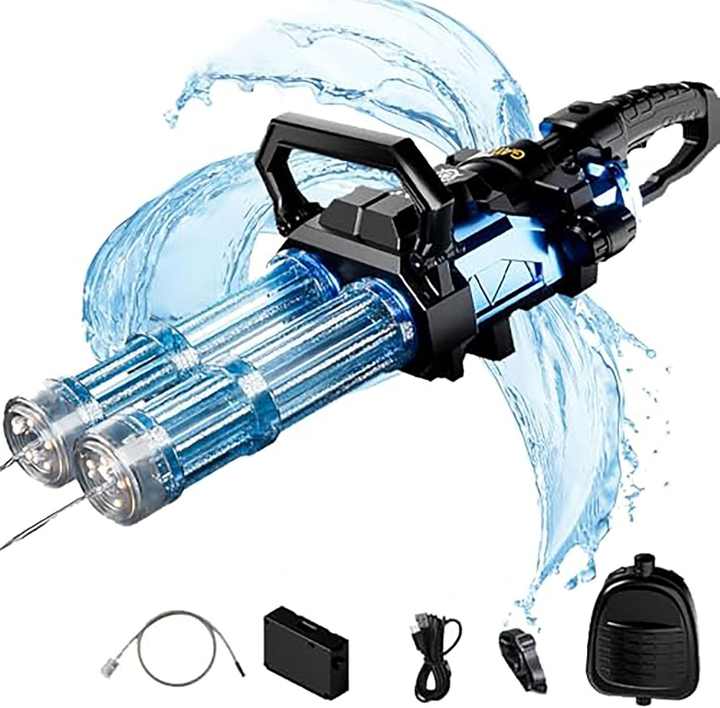 Rotating Electronic Water Gun Toy - Continuous Fire Fun