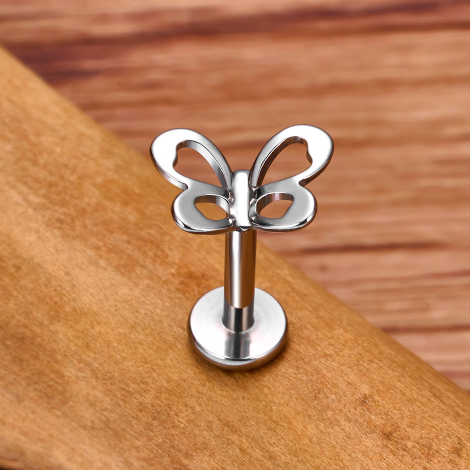 G23 Titanium Labret for Women Piercing Nasal Nail 16G Cartilage Helix ...
