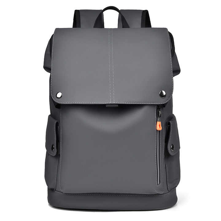 2024 Men's Travel Backpack - Large Capacity & Trendy PU Leather