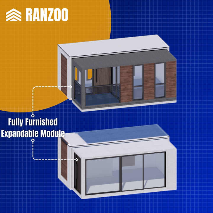 Modern Compact Modular Prefab House for Hotels Apartments and Villas ...