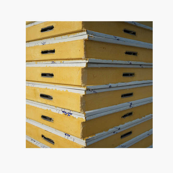 Agricultural Trade Double-sided Color Steel/ PU Cam Lock Sandwich Panel /fire Insulation /cold ...