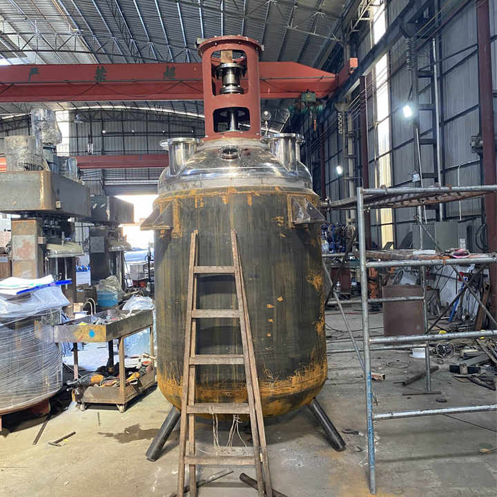 200L Plastic Water Mixing Tank With Agitator Stainless Steel Reactor ...