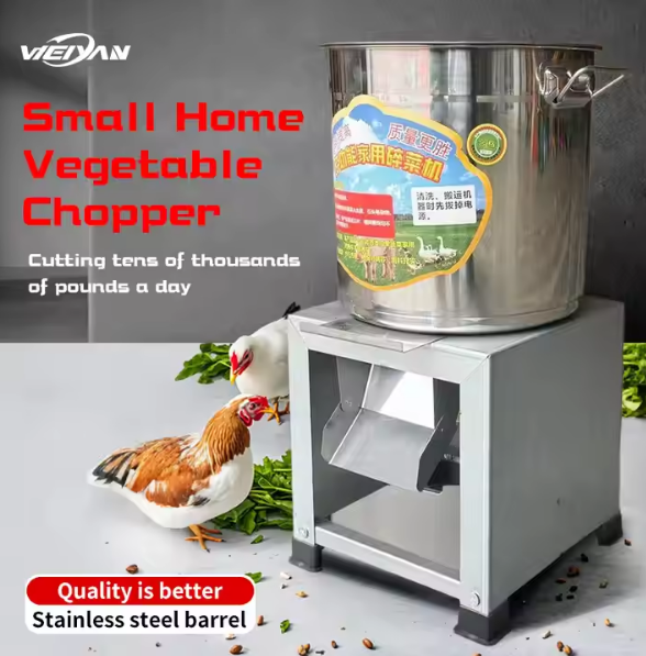 High-Speed Heavy-Duty Electric Vegetable Cutter with Rotating Blades ...