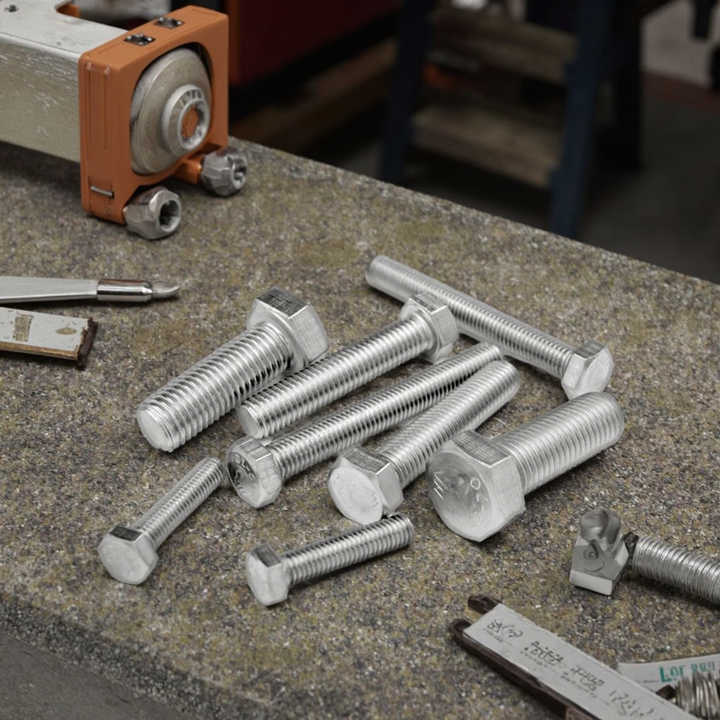 Best-Selling Manufacturer's Zinc-Plated Hexagonal Head Fasteners Bolts ...
