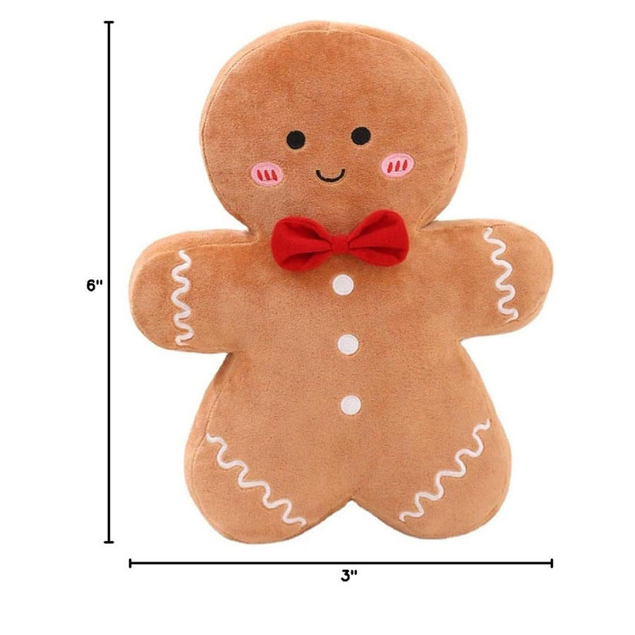 7592 2026 Christmas Gingerbread Plush Stuffed Biscuit Plushies Toys ...