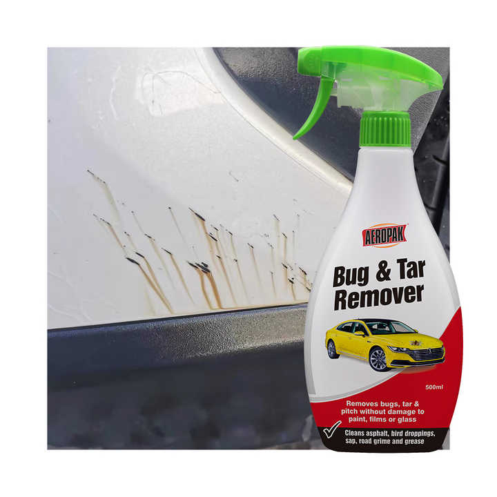 Aeropak Bug and Tar Remover Spray - Quickly Dissolves Insect Residue ...