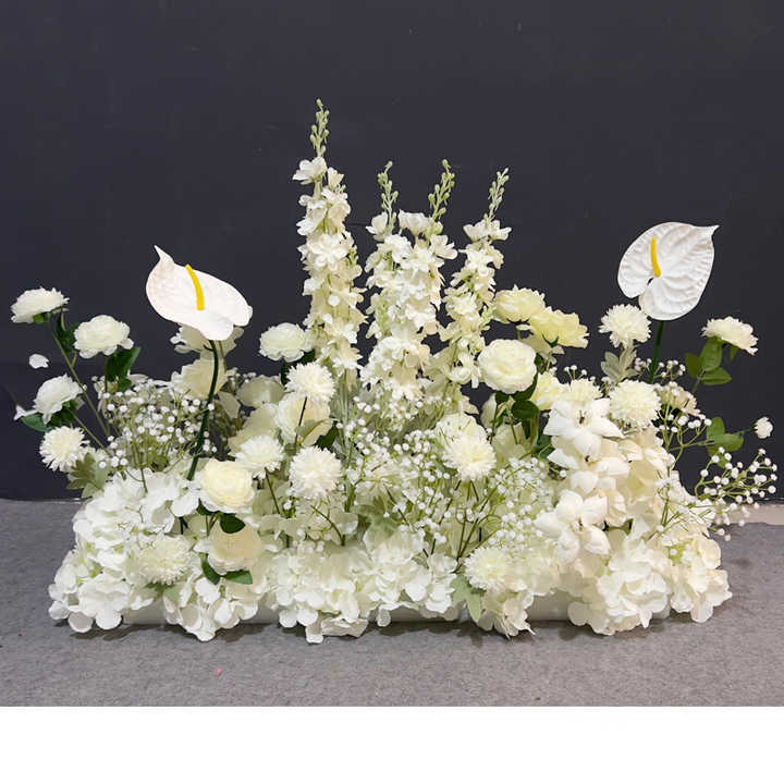 Wholesale White Roses Outdoor Artificial Plants for Wedding Mother's ...
