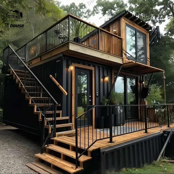 40FT High Quality 2 Floor Container House - Luxury & Comfort