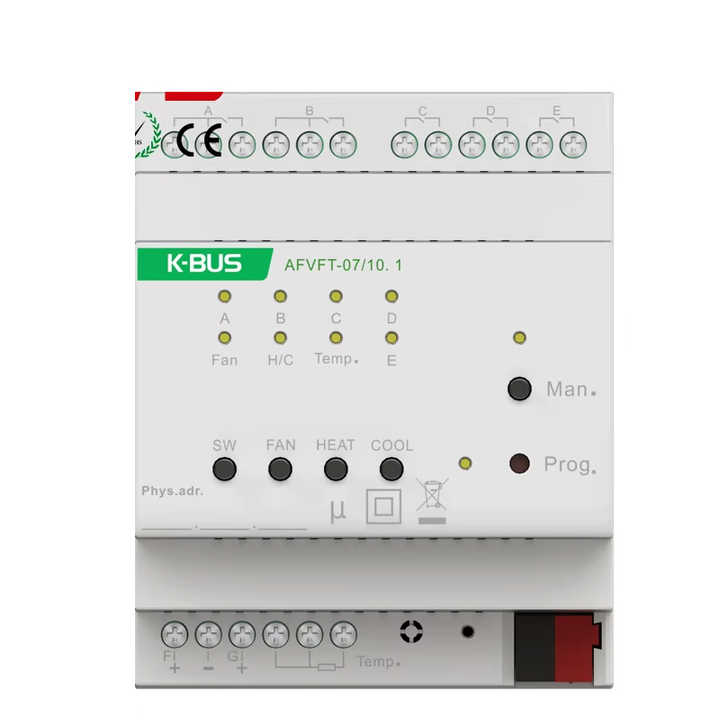 Factory K-Bus KNX/EIB Smart Home Control GVS Intelligent HVAC Fan Coil ...