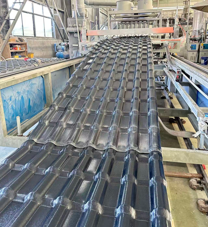 ASA Synthetic Resin Roof Tiles PVC Roofing Sheets Lightweight ASA ...