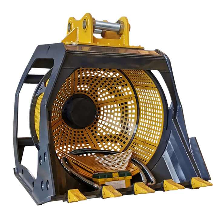 High Efficiency Hydraulic Loader Excavator Sieve Bucket