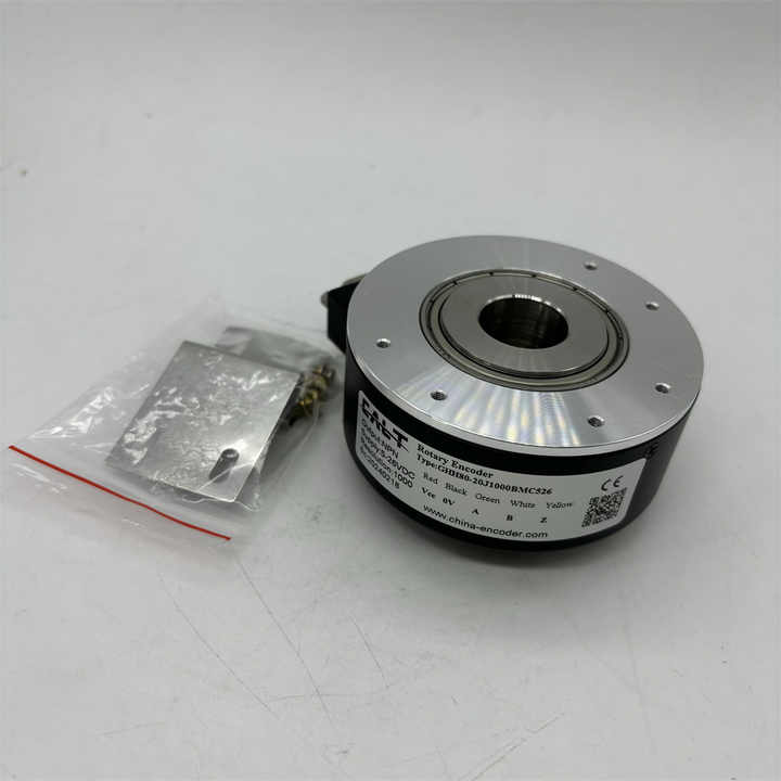 20mm hollow shaft 1000ppr NPN incremental rotary encoder GHH80 ...
