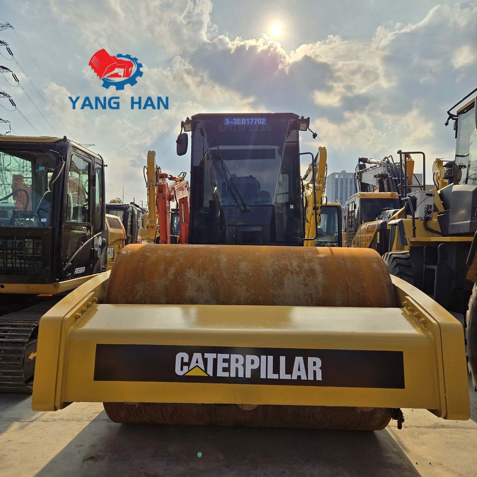 Genuine Used CAT CS76 Vibratory Roller Compactor Excellent Condition ...