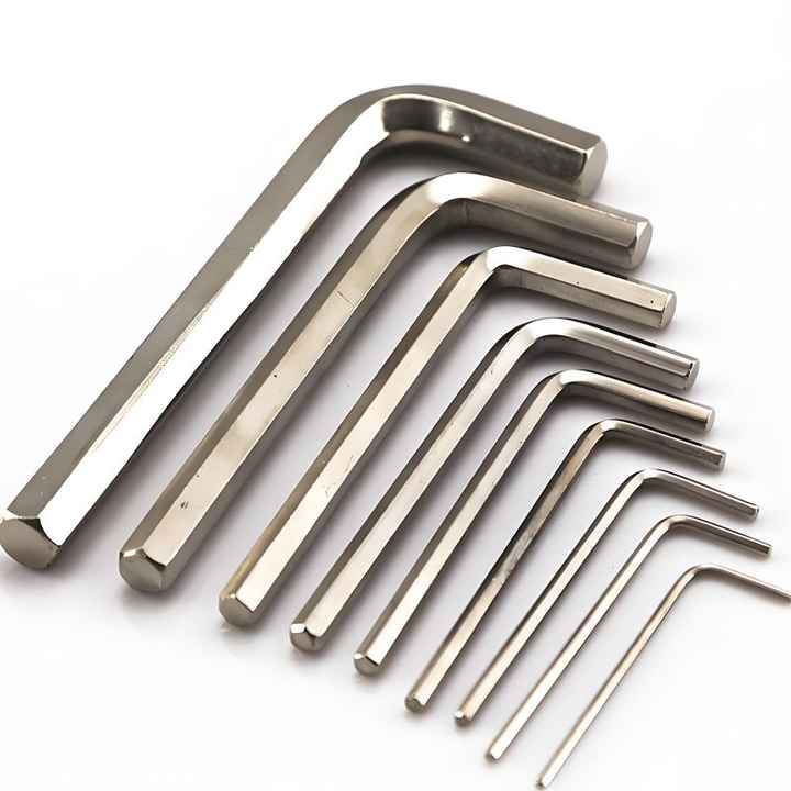 L-Type Hex Key Allen Wrench Set 1.5mm 2mm 2.5mm 3mm 4mm 5mm 6mm 8mm 10 ...