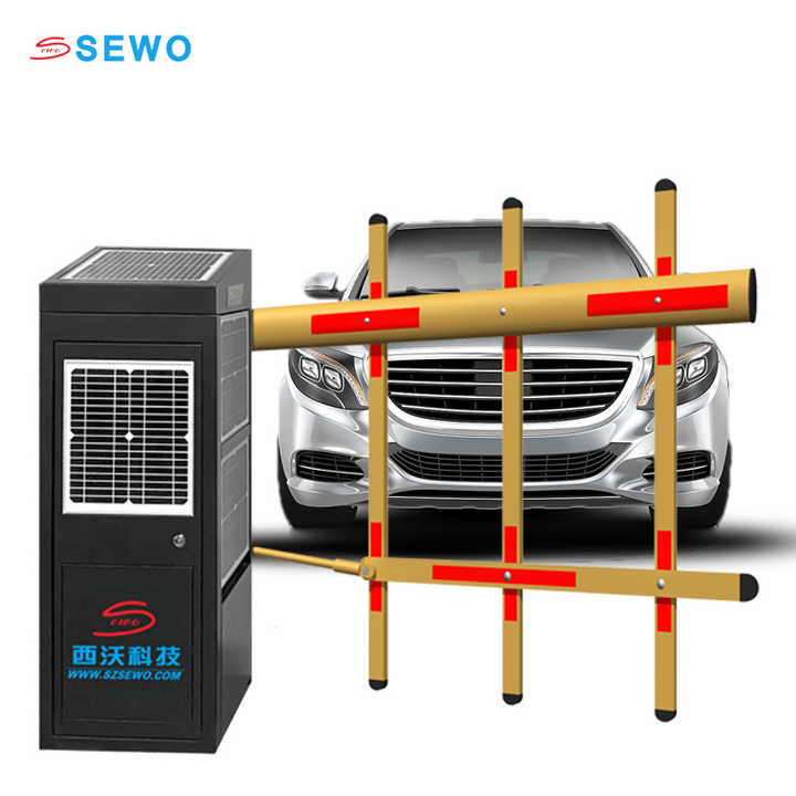 SEWO Solar Powered Parking Boom Barrier Gate for Access Control