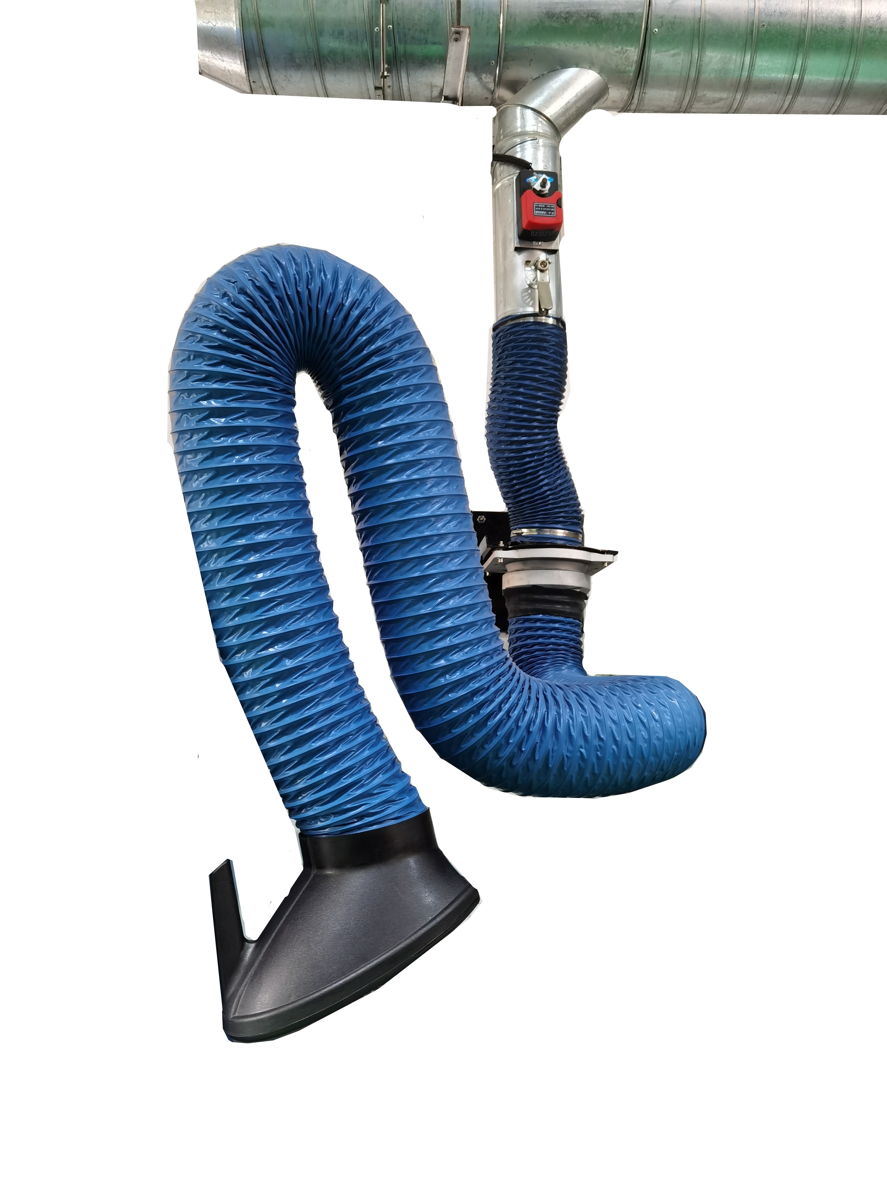 Flexible Fume Extraction Hood Arm - 150-200mm, PVC Hose