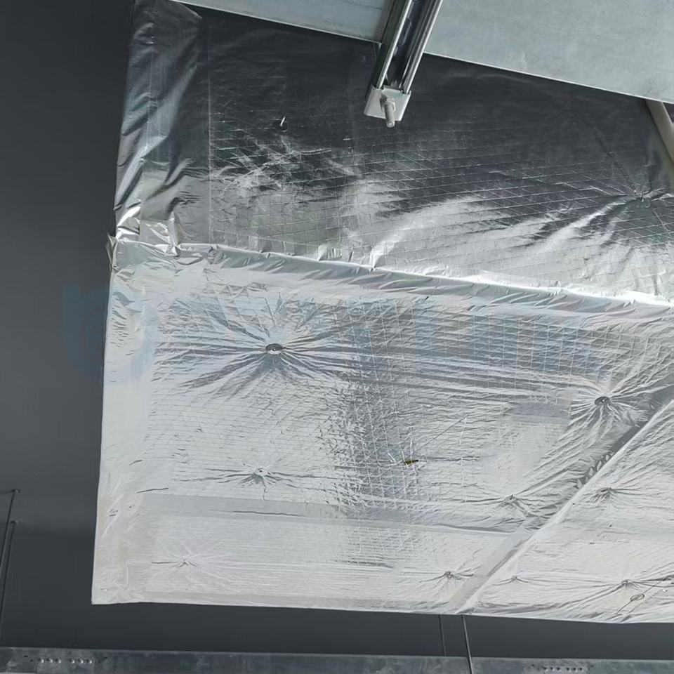 FSK Kraft Paper vapor Barrier for Building HVAC Insulation Material ...