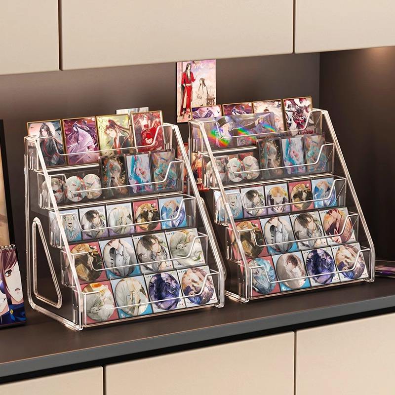 5-Layer Acrylic Transparent Stepped Display Rack - Desktop Stand for ...