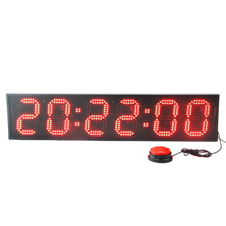 CHEETIE CP27 Large 6 Digit 6 Inch Illuminating Electric Game Sport ...