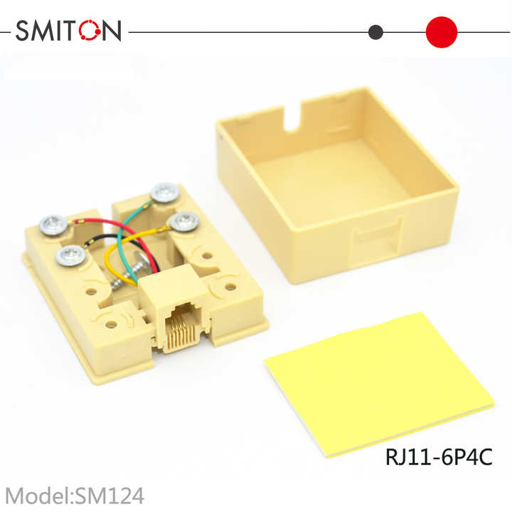 4 Core 6P4C Terminal RJ11 Telephone Junction Box| Alibaba.com