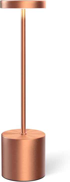 Multi Color LED Table Lamp - Modern, Rechargeable, and Touch Dimmable