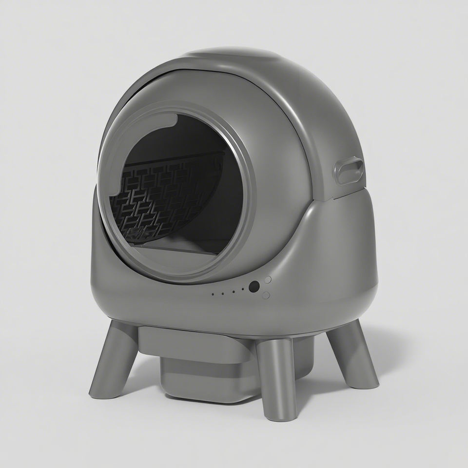 Customized Plastic Fully Big Smart Electric Automatic Cat Litter Box ...
