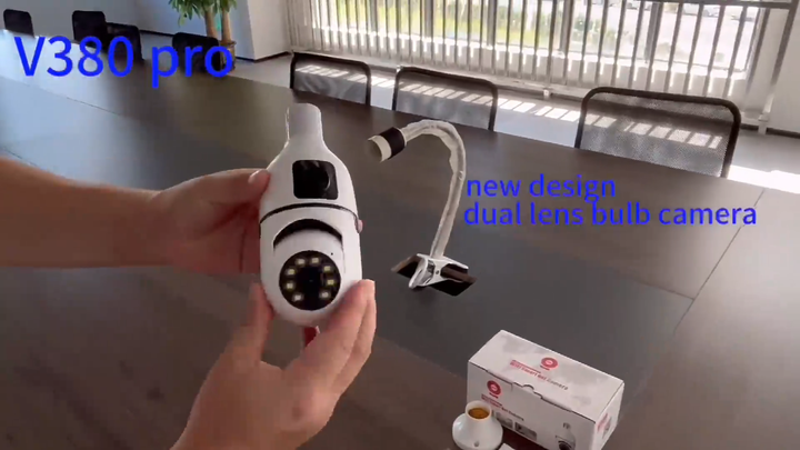 Dual Lens Wifi Camera - 360 Degree Surveillance Solution