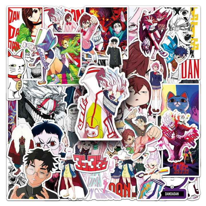50PCS Funny Japanese Manga DANDADAN Sticker| Alibaba.com