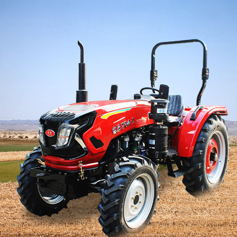 Modern 50Hp 4WD Diesel Wheel Tractor with Efficient Engine/Motor for ...