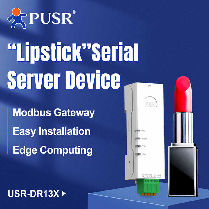 PUSR Modbus Gateway - Efficient RS485/RS232 to Ethernet