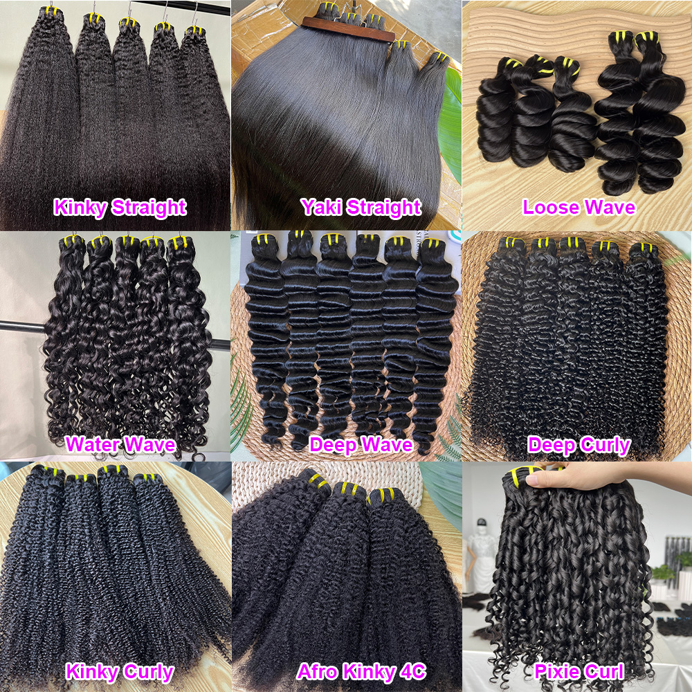 Wholesale 100% Raw Cuticle Aligned Virgin Human Hair