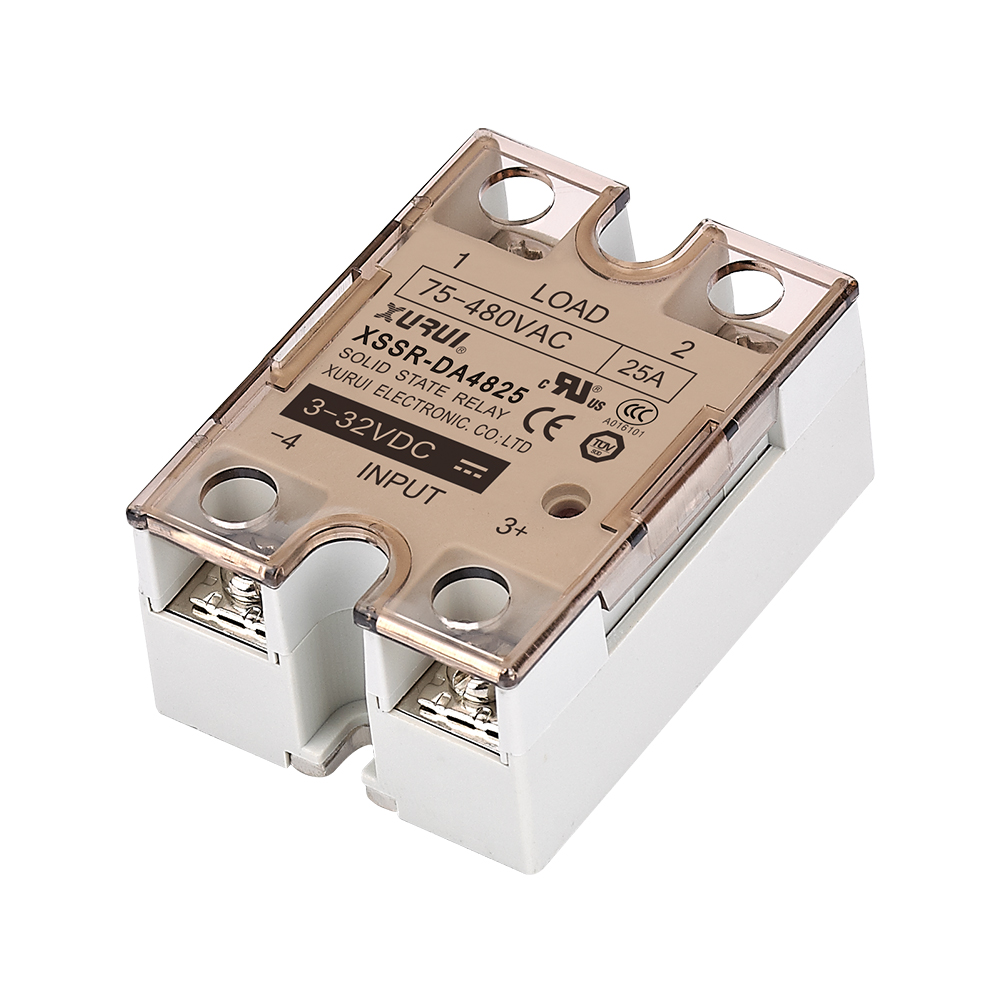 Simbol Relai Solid State SSR - XURUI Zero Crossing Tipe AC