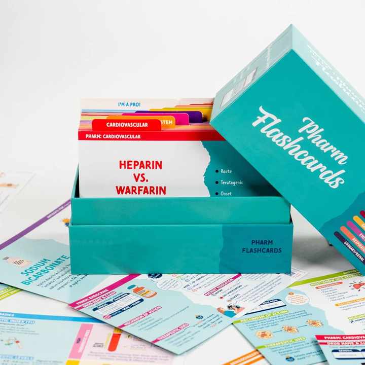 Custom Printing 600 Medical Knowledge Flashcards for Nurses