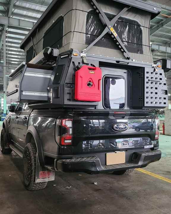 Slide in Camper for Truck Flat Bed - 5ft Shell, 8ft off Road