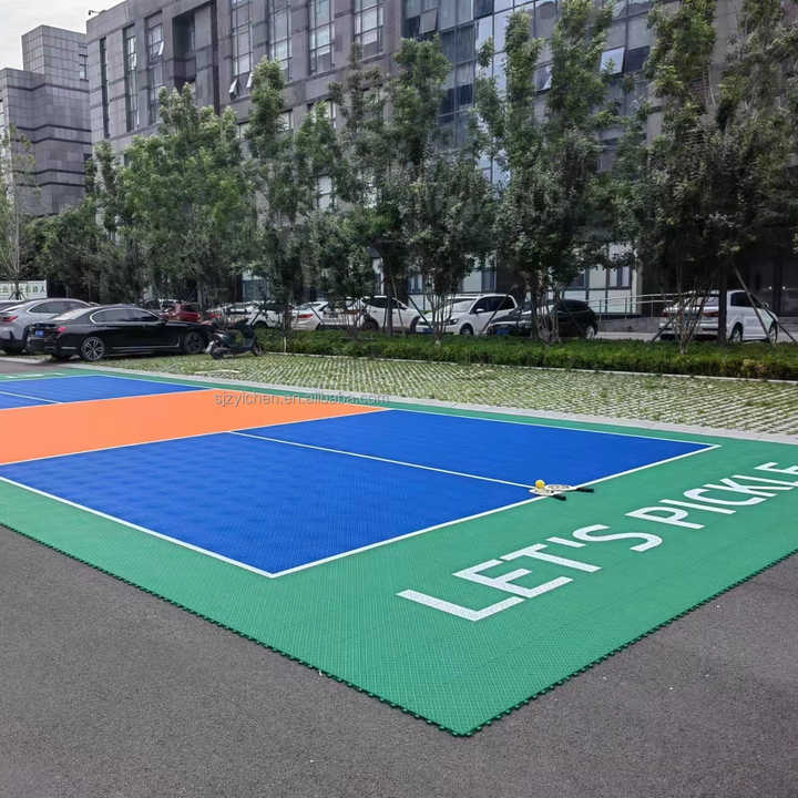 Outdoor and Indoor Pickleball Court Floor Mats by Yichen