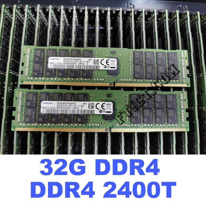 서버 PC4-2400T 를 위한 32GB 2Rx4 RA1-12-MC0-M383A4K40CB1-CRC4Q 삼성 기억 ...
