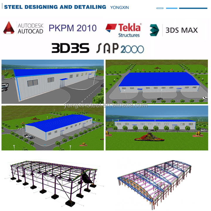 High Quality Large Span Metal Building - YONGXIN Steel Structures