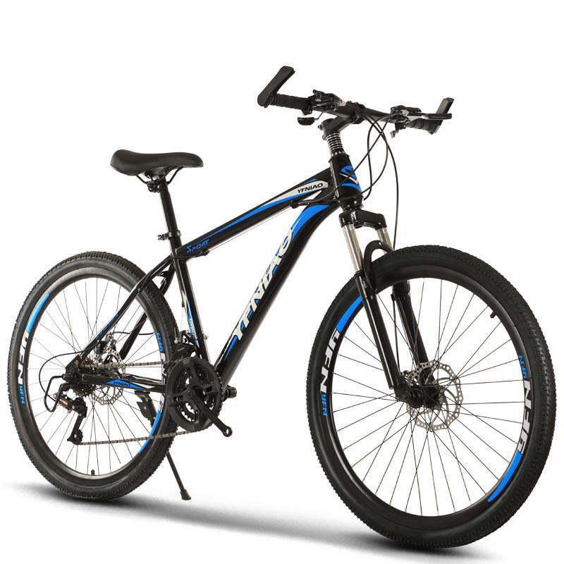 29er Steel Mountain Bike 21 Speed Disc Brake Ordinary Pedal Lightweight ...