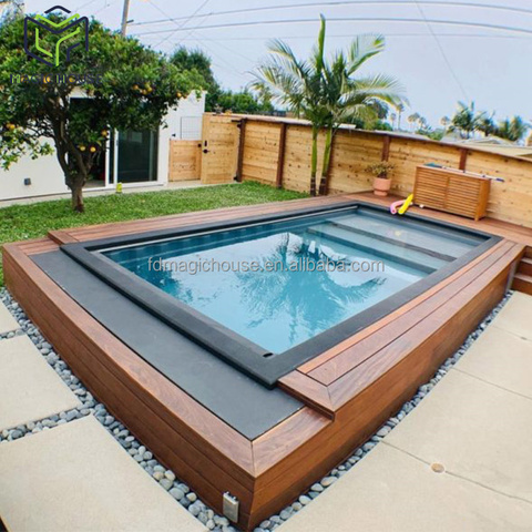 40ft Customizable Shipping Container Pool for Sale - Modern Outdoor ...