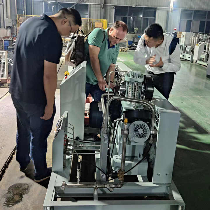 AZBEL 산업용 40m 3/h 고압 가스 부스터 AC 산소 질소 압축기 오일 프리 에어 모터 엔진 베어링 포함| Alibaba.com