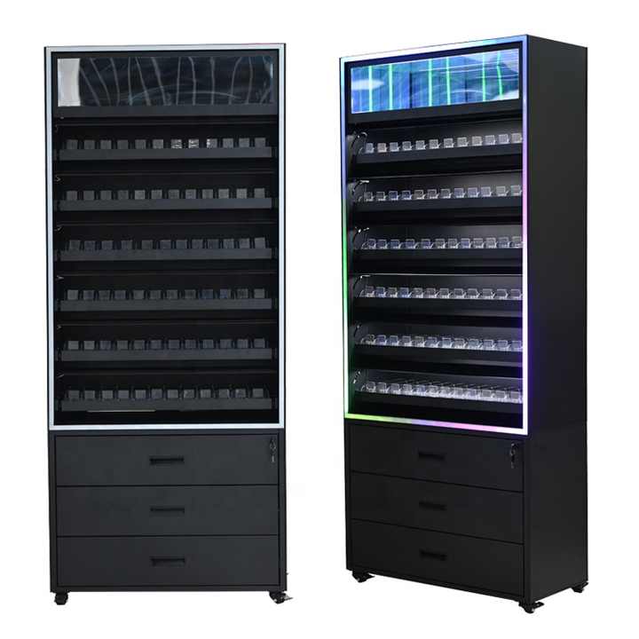 APEX Floor Standing Cabinet - RGB LED Smoke Display Stand