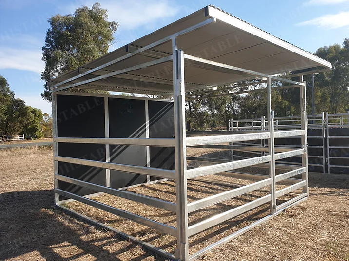 Portable Mobile Horse Shelter for Economical Outdoor Use, OEM