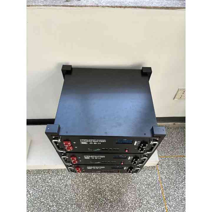 Rack Mounted 5kwh 10kwh Lifepo4 Solar Lithium Battery Module Pack 51.2v ...