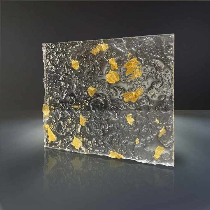 Transparent Textured Acrylic Panel clear Sculpted Surface Raised ...