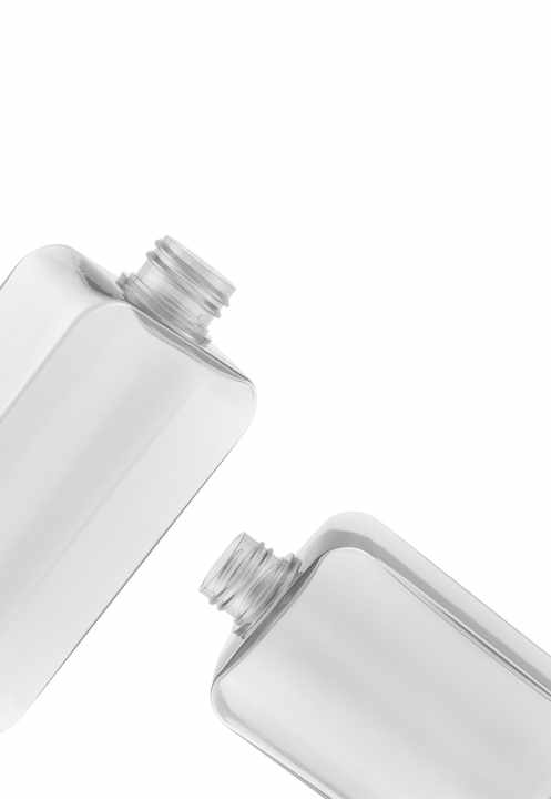 Luxury Flat PETG Bottle - Perfect for High End Lotion Packaging