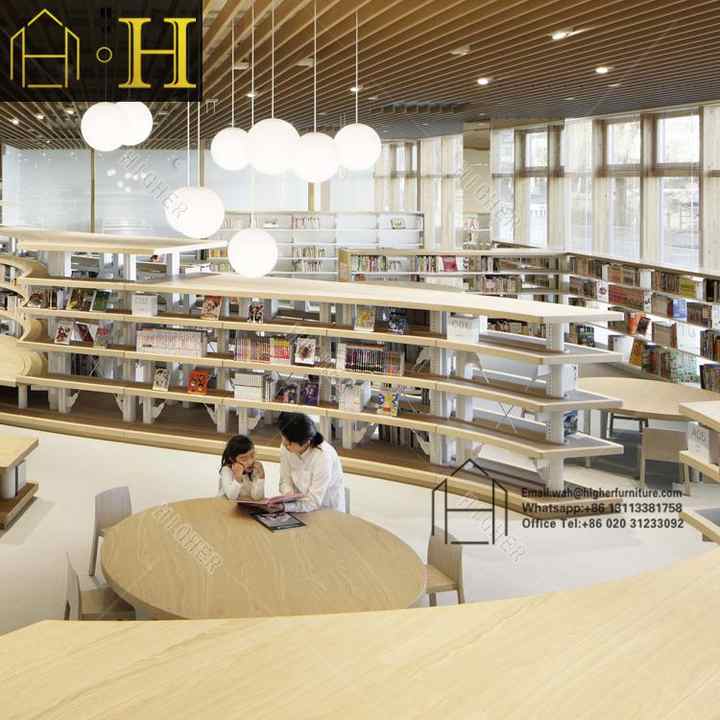 Library Reading Desk - Modern & Functional Design