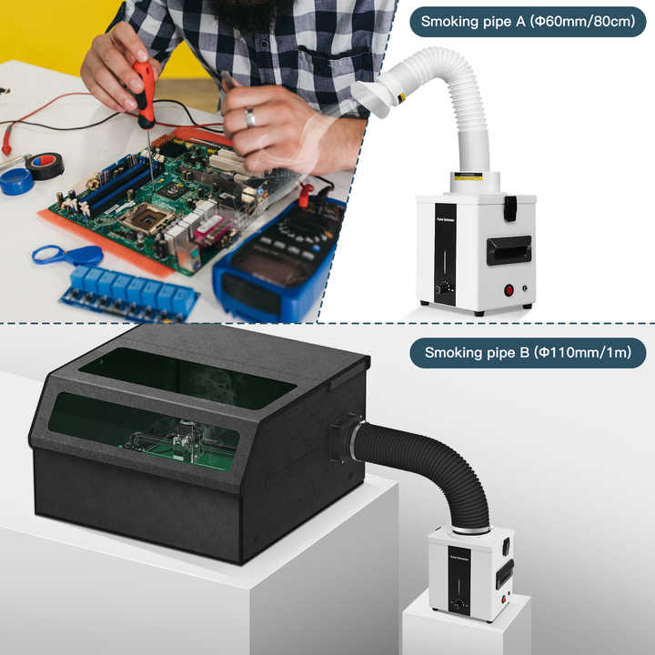 Portable Solder Fume Extractor for Laser Engraving and 3D Printing ...