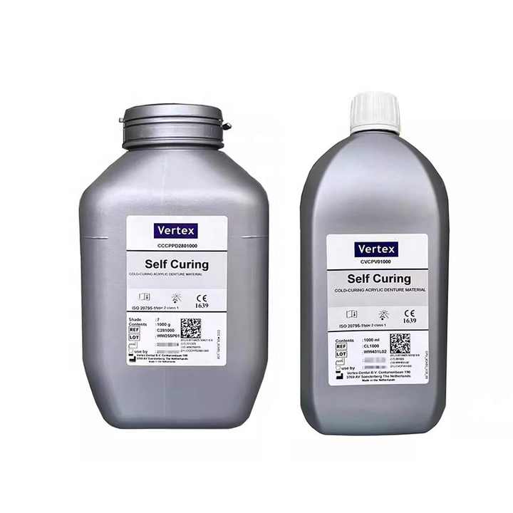 Denture Material Vertex Denture with Polymer Dental Acrylic Resin Powder