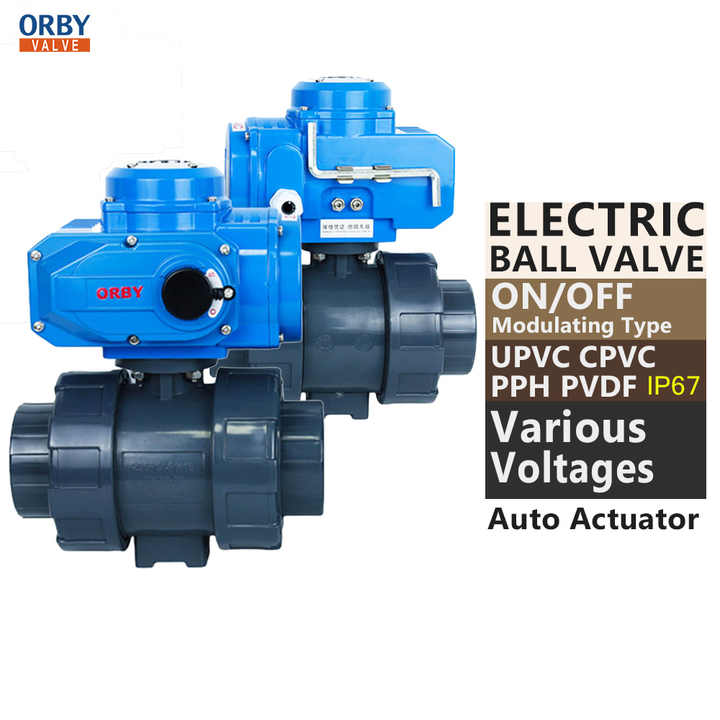 Actuator PN10 Plastic Motorized 12V DC24V 220V Water Electrical Control ...